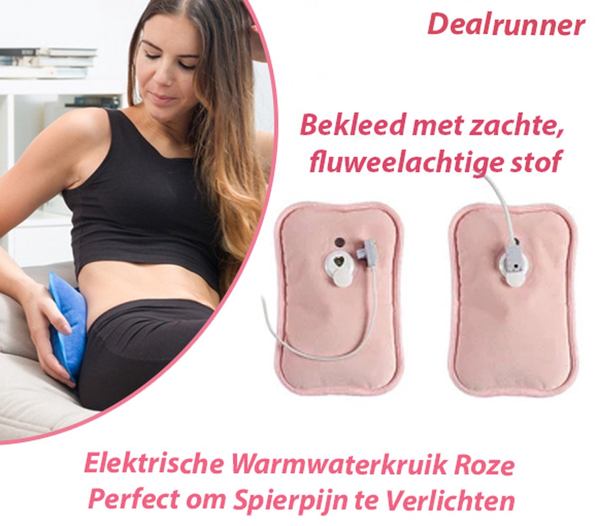 Elektrische Warmtekruik - Warmwaterkruik elektrisch - Elektrische kruik ...