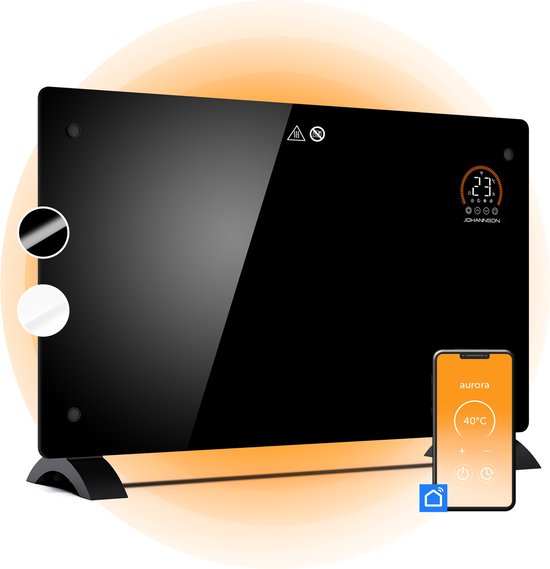 Johannson Elektrische verwarming Aurora 2000W Convectorverwarming | bol.com