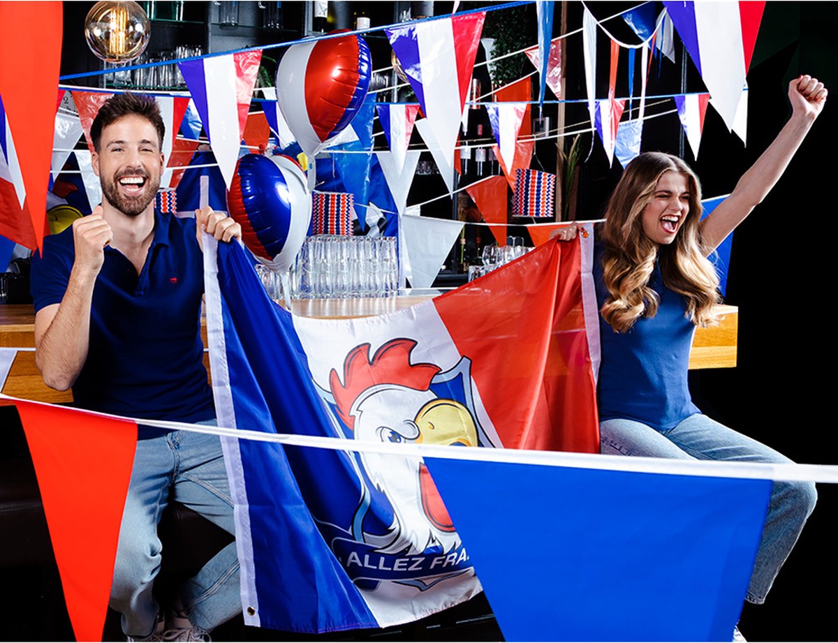 Boland - Polyester vlag 'Allez France' - Voetbal | bol.com