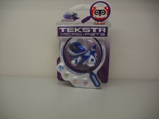Teksta Micro pet Raccoon | bol