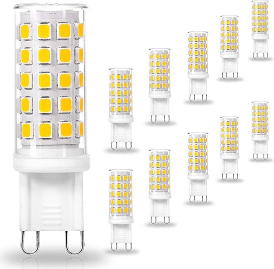 10 Stuks G9 LED lamp SMD 3W 2200k Dimbaar | bol.com