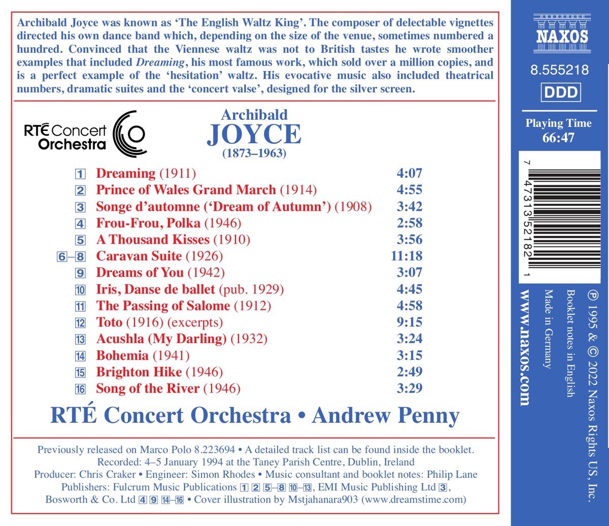 RTÉ Concert Orchestra, Andrew Penny - Joyce: British Light Music, Vol ...