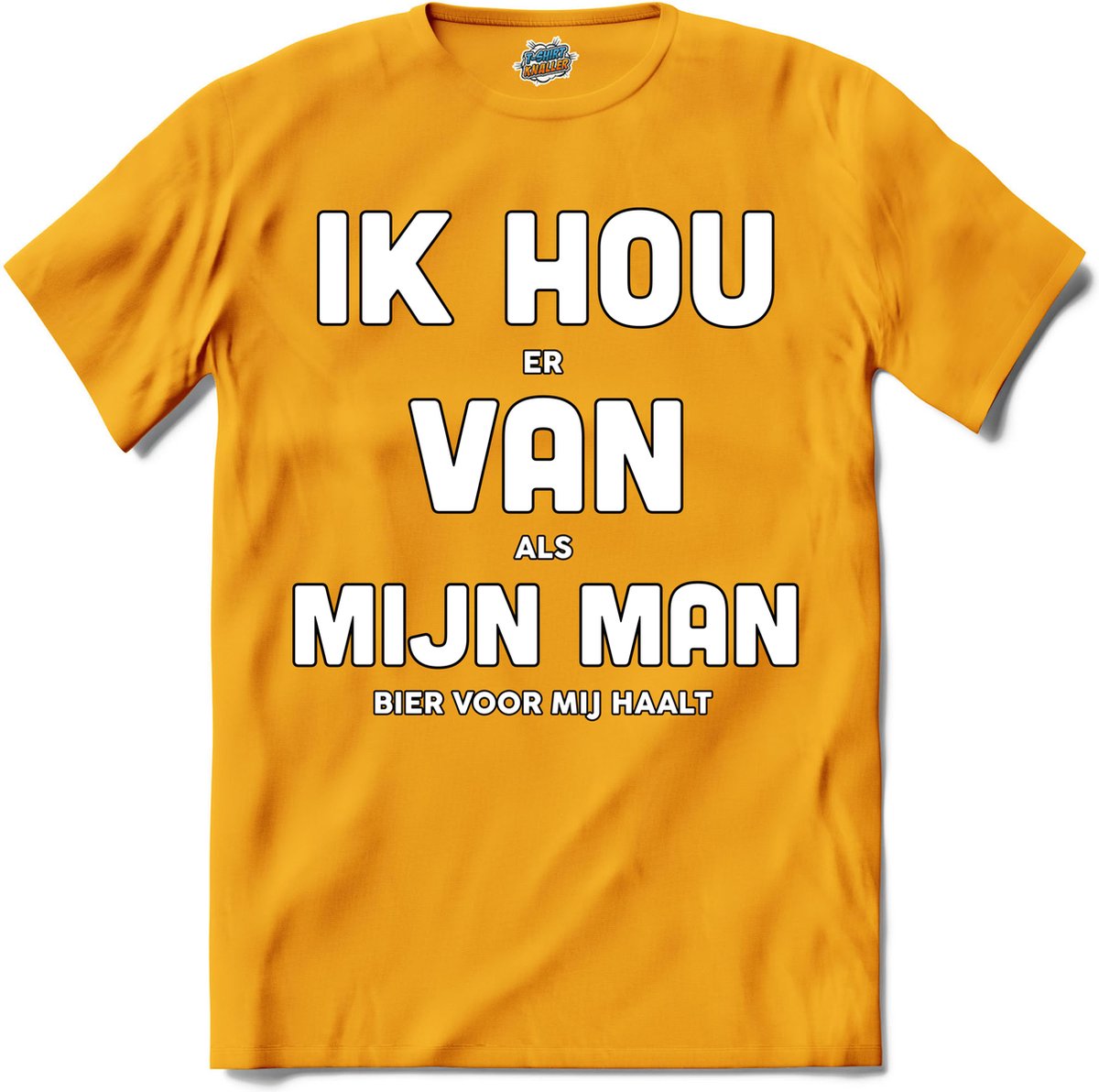 Ik hou van mijn man - bier kleding cadeau - bierpakket kado idee ...