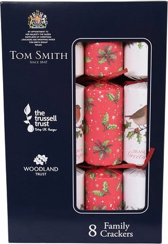 Tom Smith christmas crackers Traditional Family 8st 12,5inch | bol.com