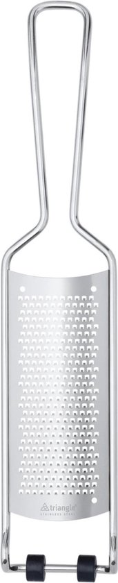 Triangle Rasp met Handvat - Opvangbakje - Rasp Zeer Fijn - RVS - Lengte ...
