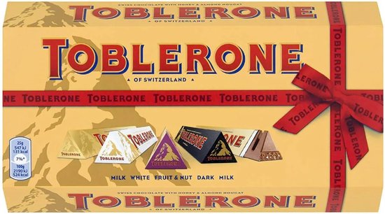 Toblerone gift box - 5 verschillende smaken - 500g | bol.com