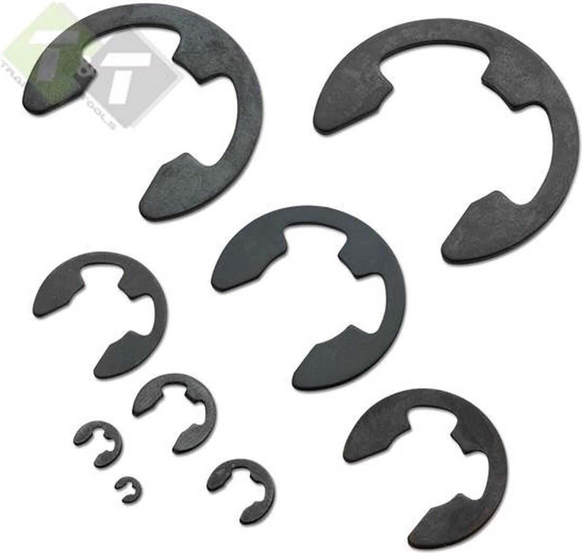 Borgring set - 300 dlg - buitenwerks assortiment - E clips - ASTA | bol.com