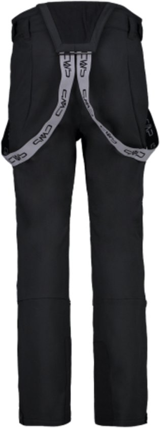 CMP Men Skibroek / Salopette Softshell Black | bol