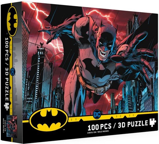 DC Comics: Batman Urban Legend 3D Effect 100 Piece Puzzle | bol.com