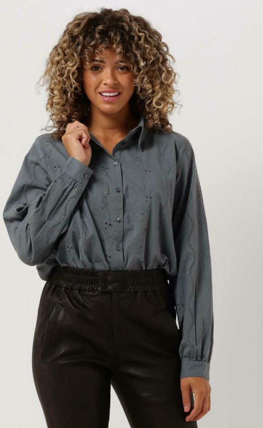 Lollys Laundry Dames Blouses & Tunieken Sisu Shirt - Donkergrijs - Maat ...