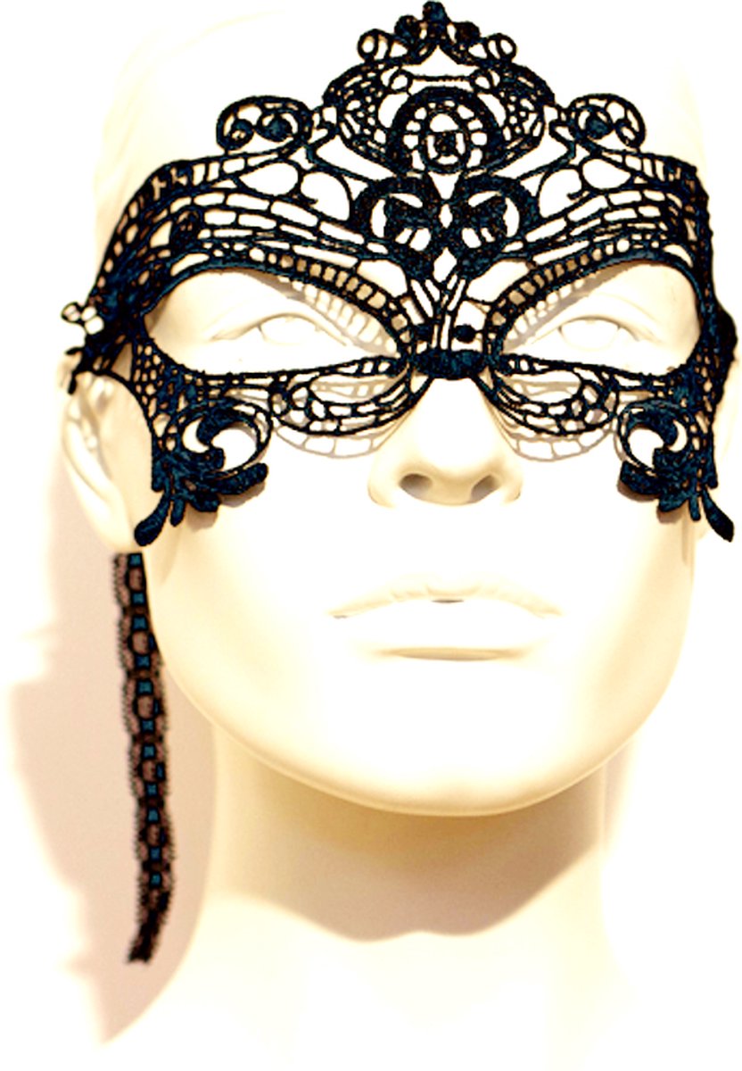 Sexy meisje oogmasker kant Venetiaans gemaskerd bal partij fancy masker ...