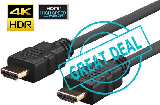 VivoLink PROHDMIHD5-BULK HDMI kabel 5 m HDMI Type A (Standaard) Zwart | bol