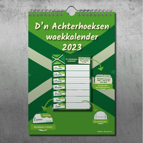 Achterhoekse weekkalender 2023 | bol.com
