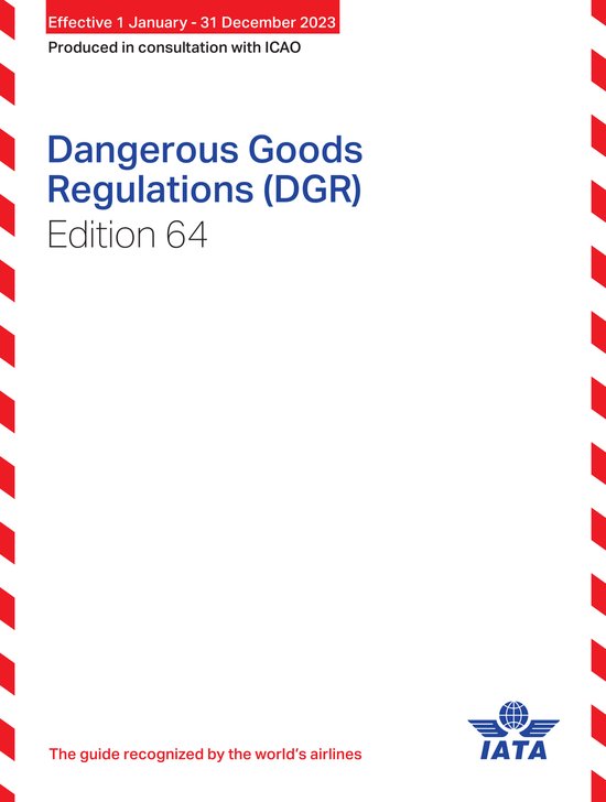 IATA Dangerous Goods Regulations 2023, IATA | 9789292645878 | Livres | bol.com