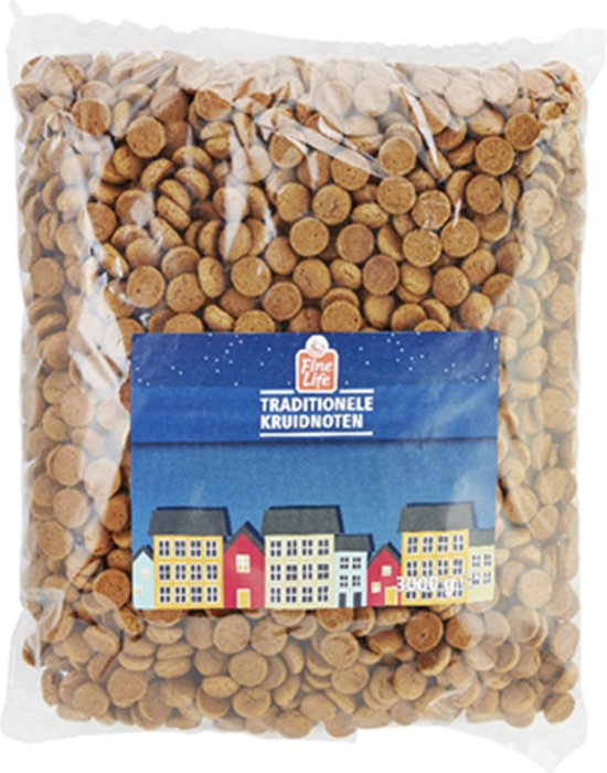 Fine Life - Kruidnoten - 3 Kilo - Sinterklaas Zoetwaren - Sint ...