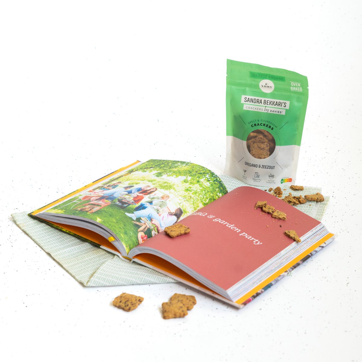 XAVIES - GIFTBOX - SANDRA BEKKARI FRAMILY FOOD BOOK - HEALTHY SNACKS ...