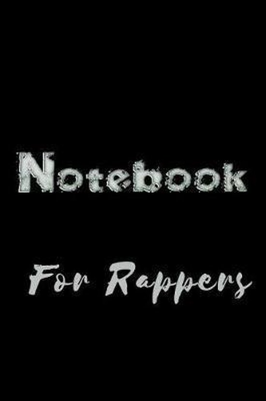 Notebook for Rappers | bol.com