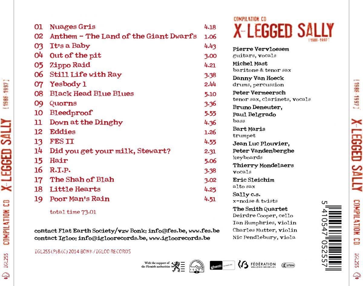 Compilation Cd [1988-1997], X-Legged Sally | CD (album) | Muziek | bol.com