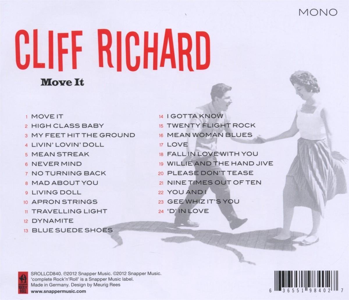Move It, Cliff Richard | CD (album) | Muziek | bol.com