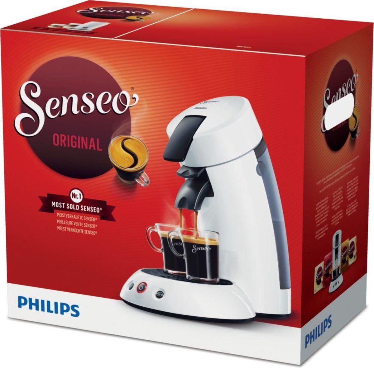 Philips Senseo Twist HD7871/60 - Koffiepadapparaat - Zwart | bol