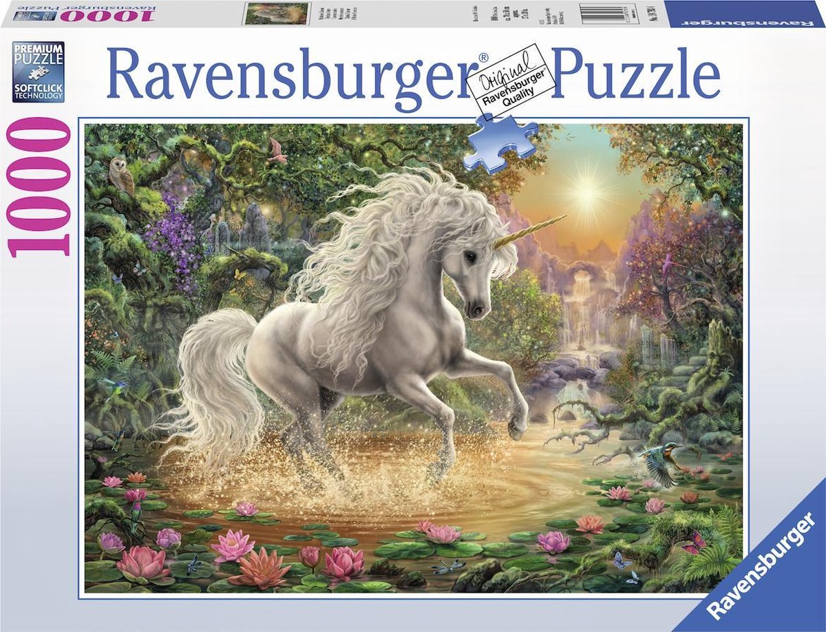 Ravensburger puzzel Mystieke eenhoorn - legpuzzel - 1000 stukjes | bol.com