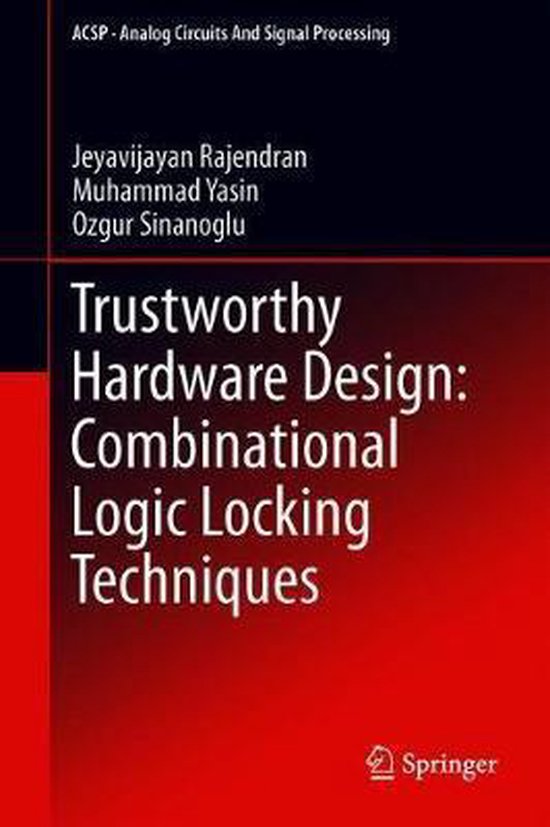 Trustworthy Hardware Design | 9783030153335 | Muhammad Yasin | Boeken | bol.com