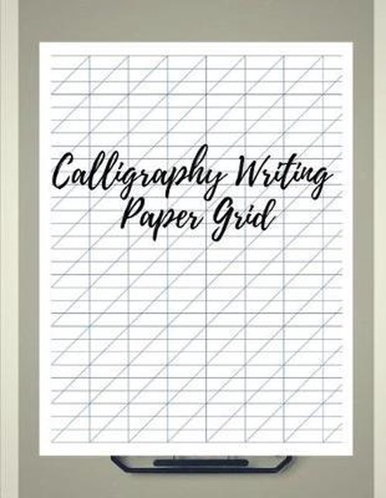 Calligraphy Writing Paper Grid, John V Edelen | 9781091010864 | Boeken ...