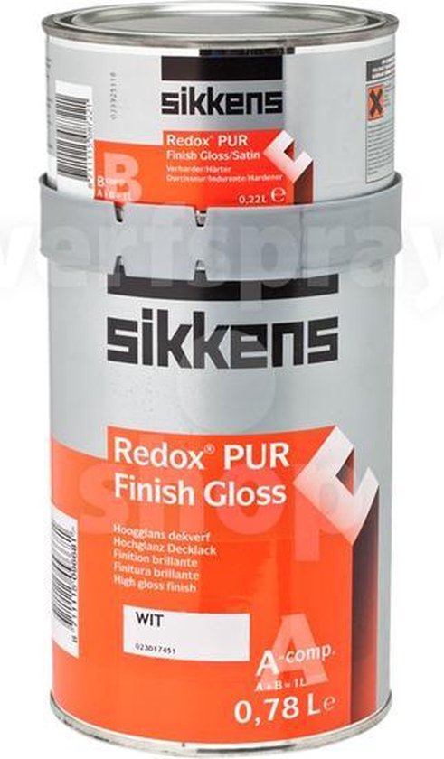 Sikkens Redox PUR Finish Satin 2K polyurethaancoating | bol