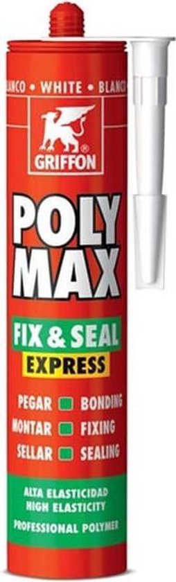 Kit / Lijm Superstrong MS Polymeer Wit | bol