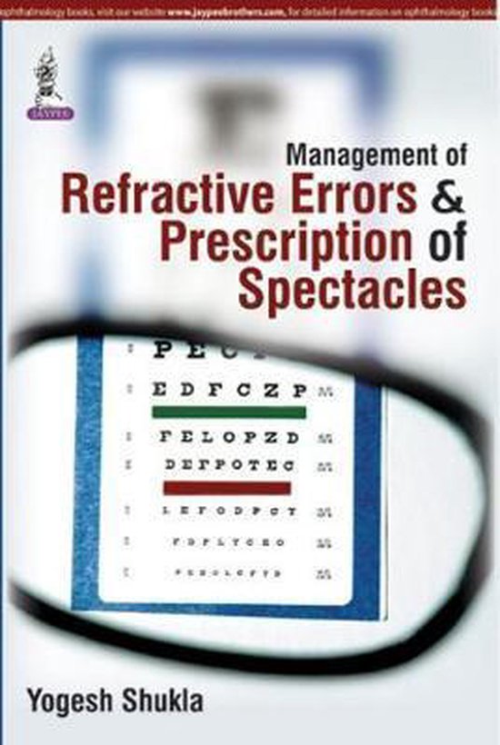 Management of Refractive Errors & Prescription of Spectacles ...
