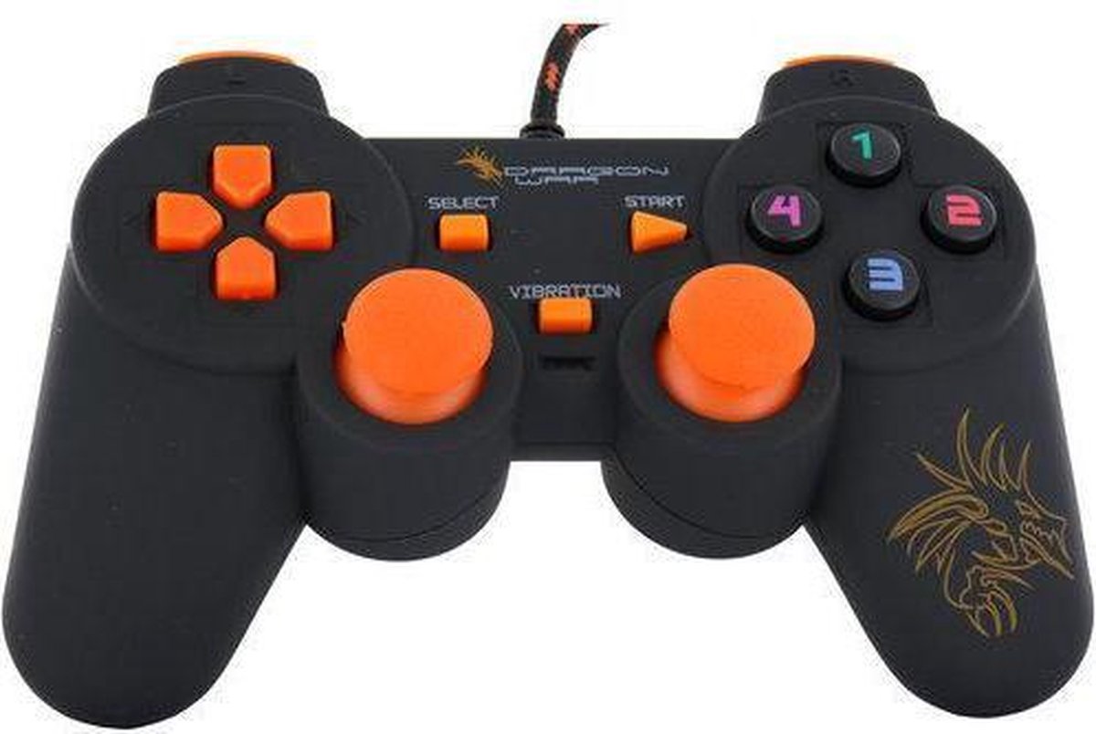 Dragon War Dragon Shock Wired Controller - PC | bol.com