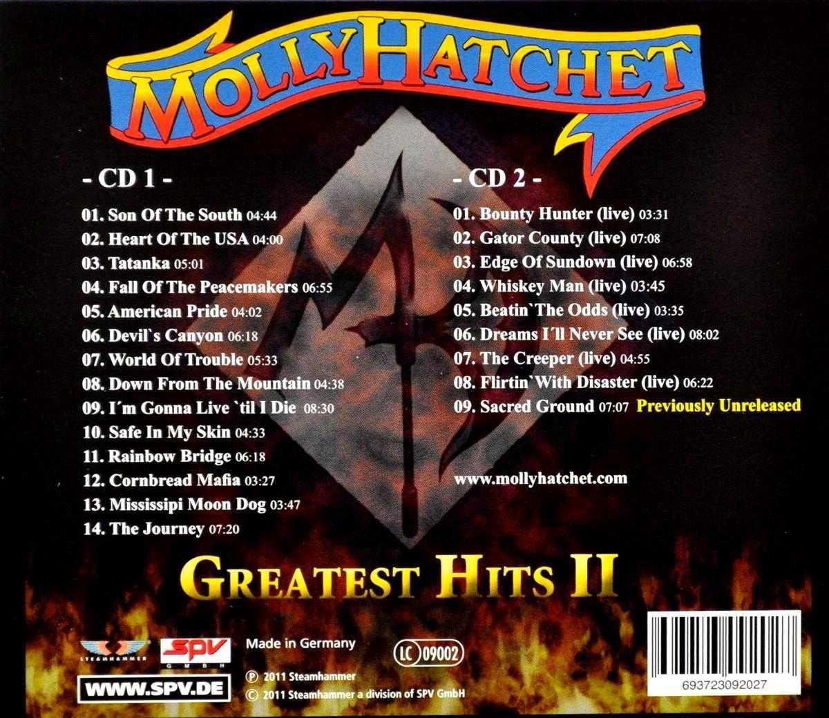 Greatest Hits Ii, Molly Hatchet | CD (album) | Muziek | bol.com