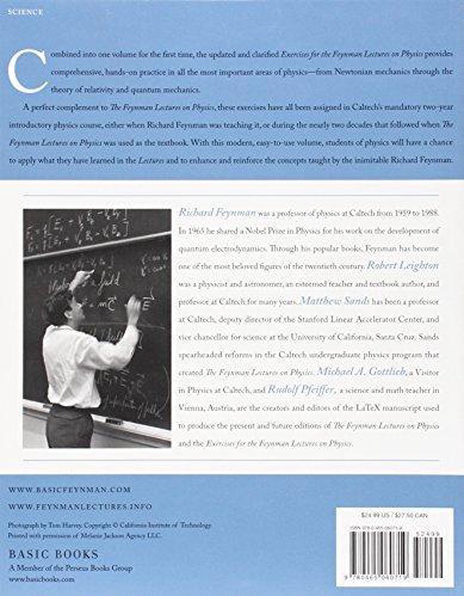 Exercises For Feynman Lectures On Physic | 9780465060719 | Matthew ...
