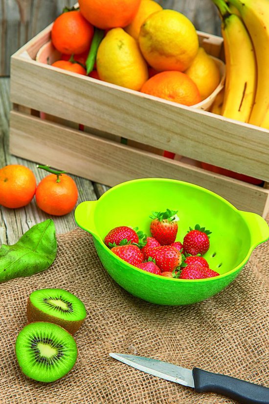 Zak!Designs Kitchen & Garden Sinaasappel Twotone Vergiet - Melamine - Ø ...