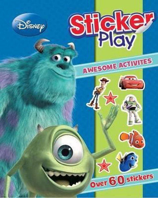 Disney Pixar Sticker Play | 9781472350473 | Boeken | bol.com