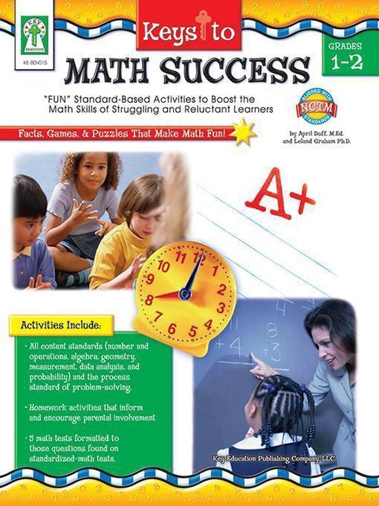 Keys to Math Success, Grades 1 - 2: "FUN" Standard-Based Activities to ...