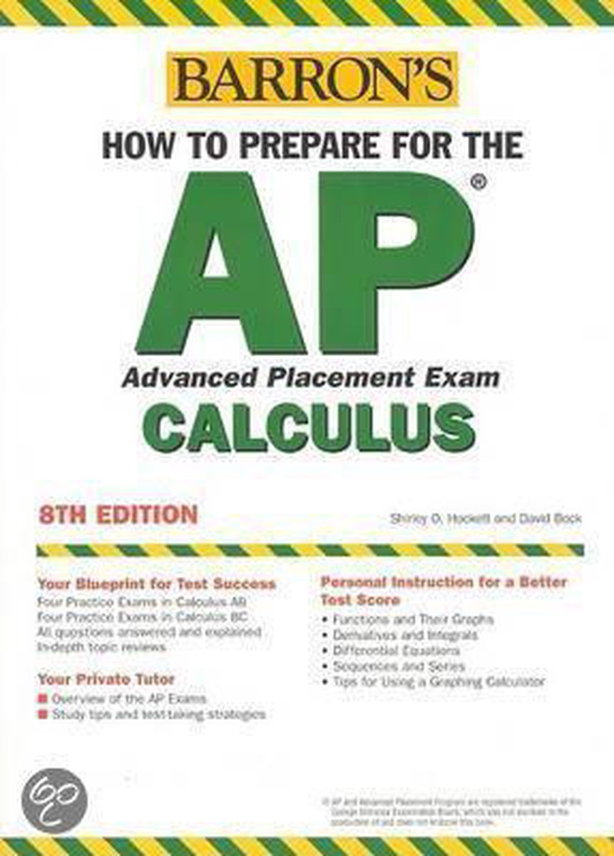 How To Prepare For The Ap Calculus, Shirley O. Hockett | 9780764123825 ...