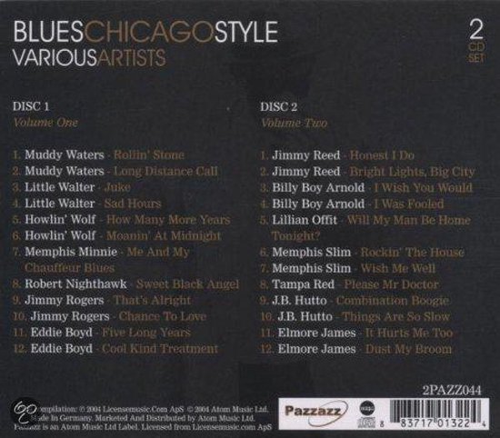 Various Artists - Blues Chicago Style (CD), various artists | Muziek ...