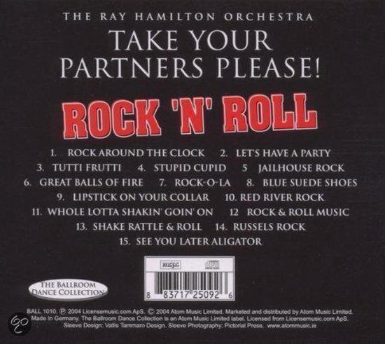 The Ray Orchestra Hamilton - Take Your Partners Please! Rock'n'roll (CD ...