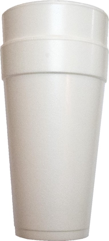 Styrofoam Double Cups Box 50 Stuks (591 ml) | bol
