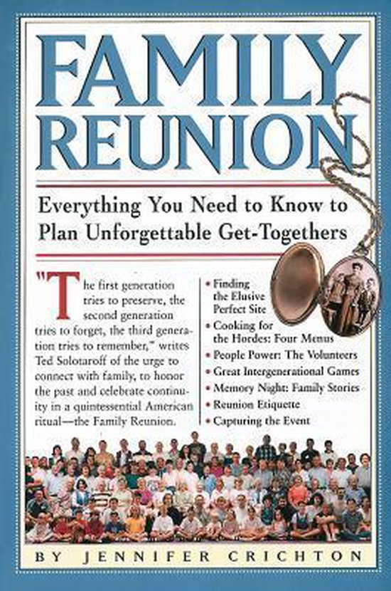 Family Reunion | 9780761105855 | Jennifer Crichton | Boeken | bol.com