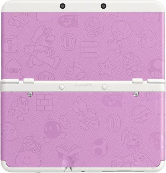 New Nintendo 3DS, Coverplate Super Mario Pink | bol
