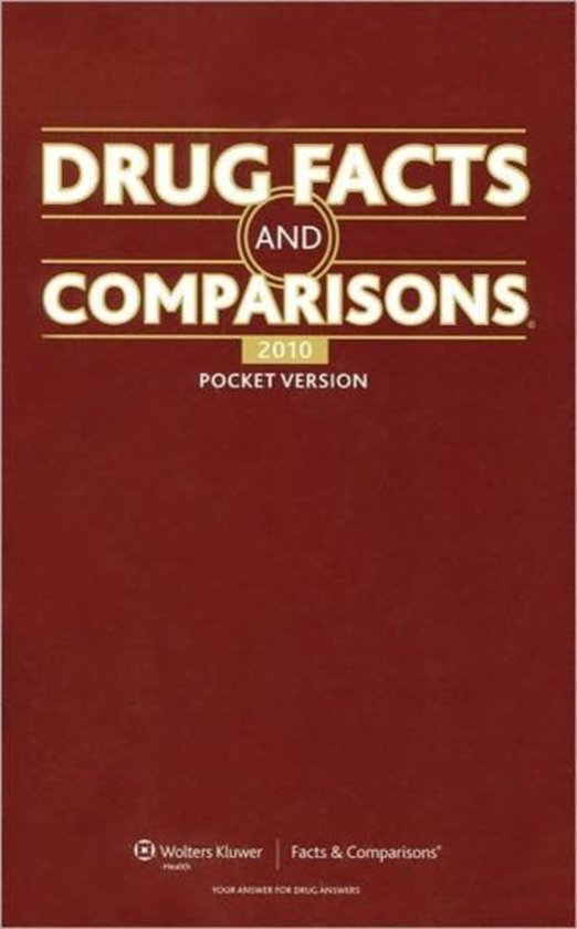 Drug Facts And Comparisons, 2010 | 9781574393071 | Facts & Comparisons ...