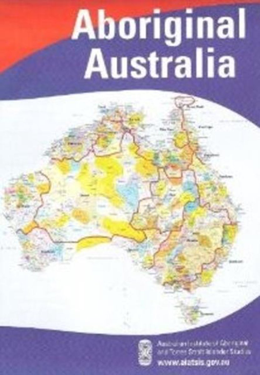 Aboriginal Australia Map | 9780855754914 | Aboriginal Studies Press ...