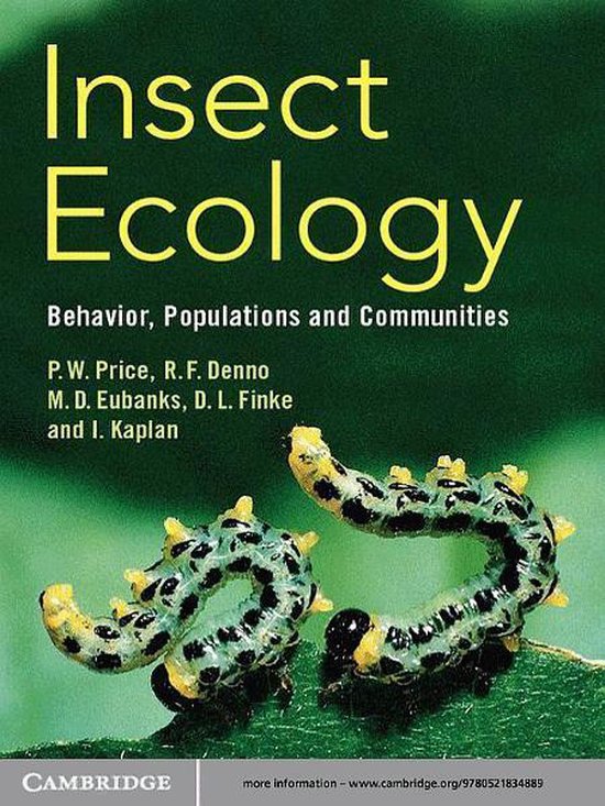 Insect Ecology (ebook), Peter W. Price | 9781139139670 | Boeken | bol.com
