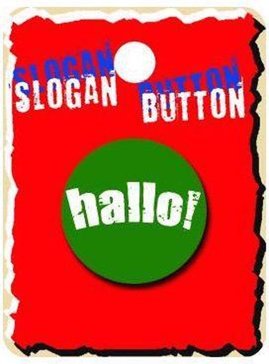 Grappige button hallo! | bol.com