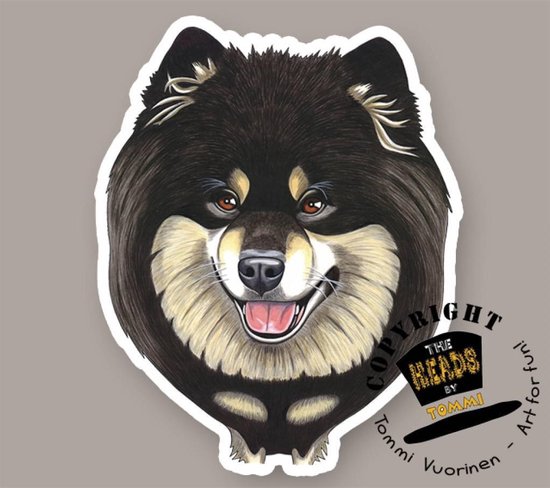 Magneet Hond Finse Laphond | bol.com