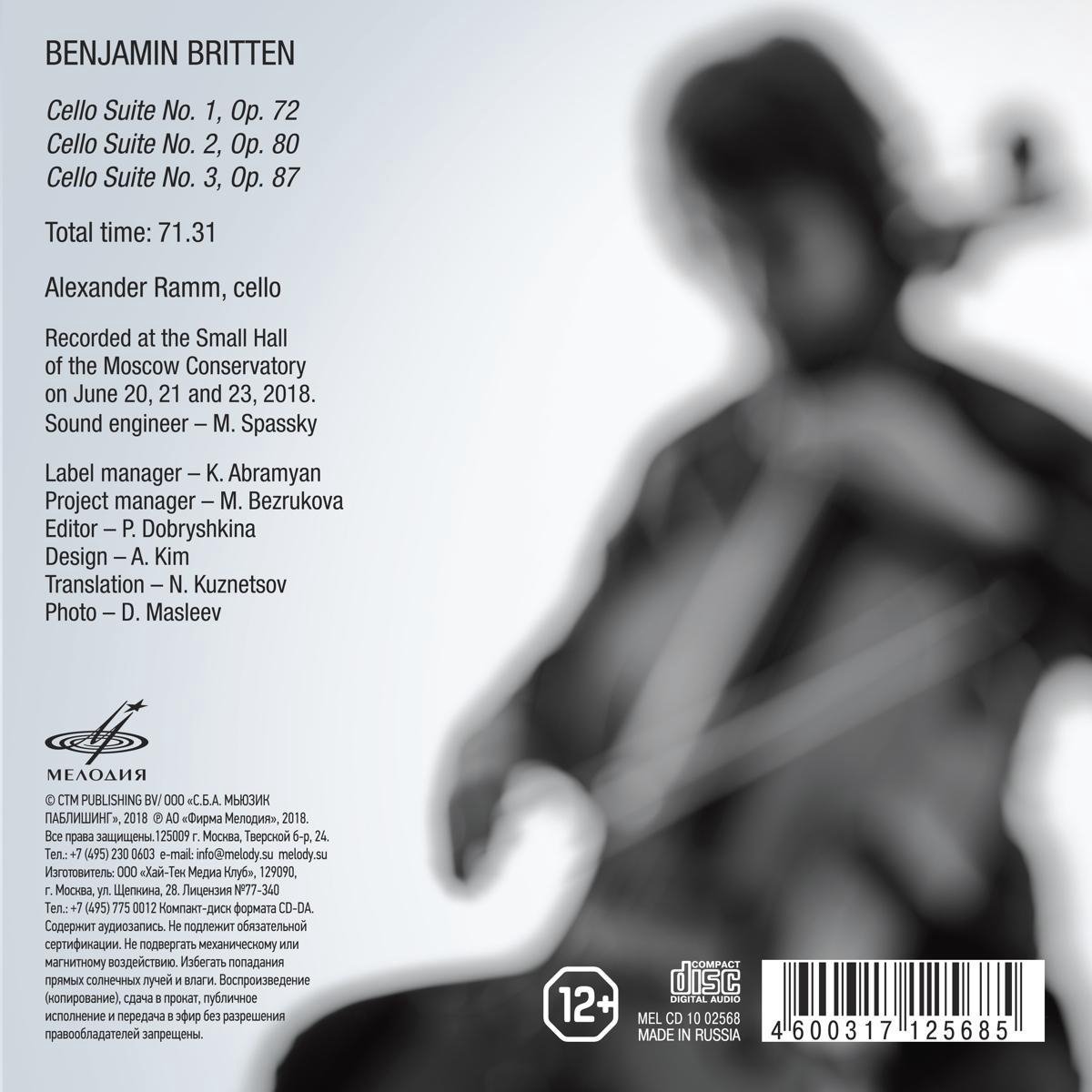 Alexander Ramm - Suites (CD), Alexander Ramm | Muziek | bol.com