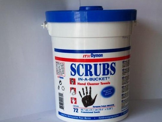 Scrubs in a bucket - vochtige doekjes voor onderweg | bol