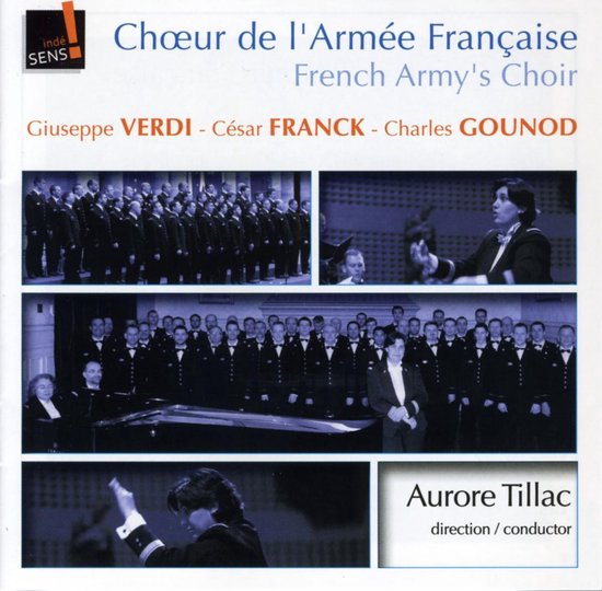 French Army's Choir ( Verdi/Franck/Gounod), Aurore Tillac | CD (album ...